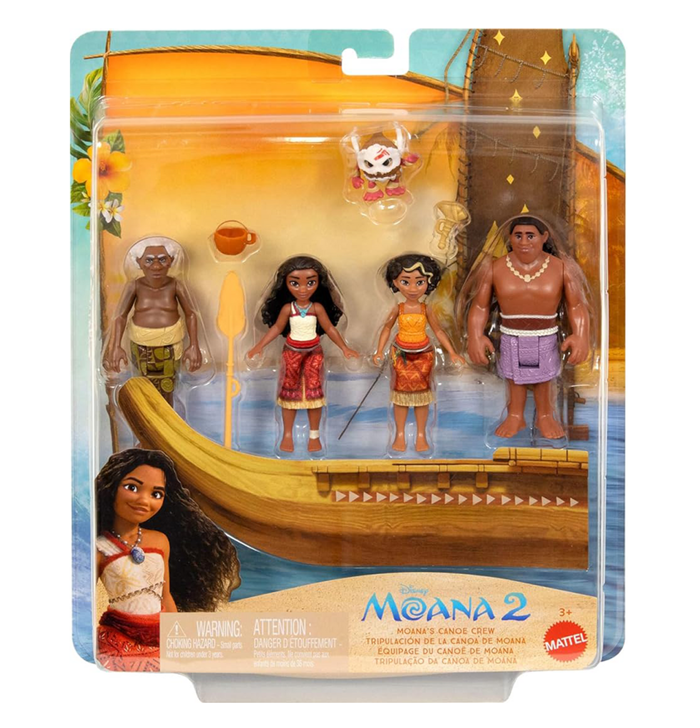 Disney Moana 2 Moana's Canoe Crew Playset – Toys Onestar
