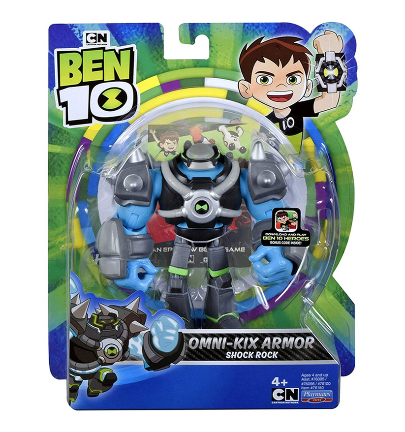 Ben 10 Armored Shock Rock Action Figure – Toys Onestar