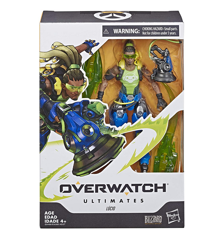 Overwatch Ultimates Series Lucio 6" Collectible Action Figure – Toys ...