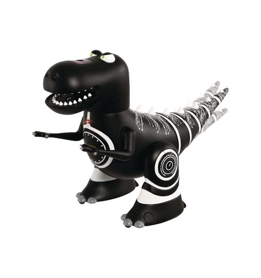 Black Series - RC Robotic Robotosaur Mini Toy - Black/White – Toys Onestar