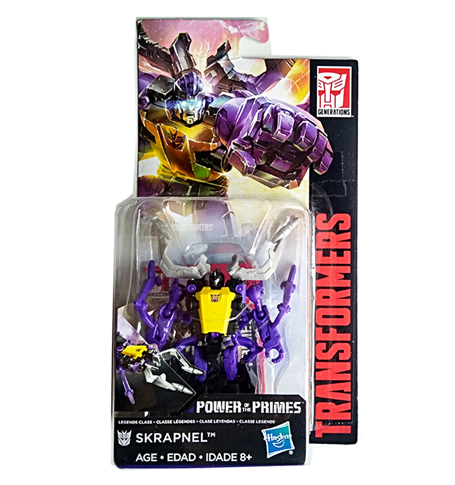 Transformers: Generations Power of the Primes Legends Class Skrapnel ...